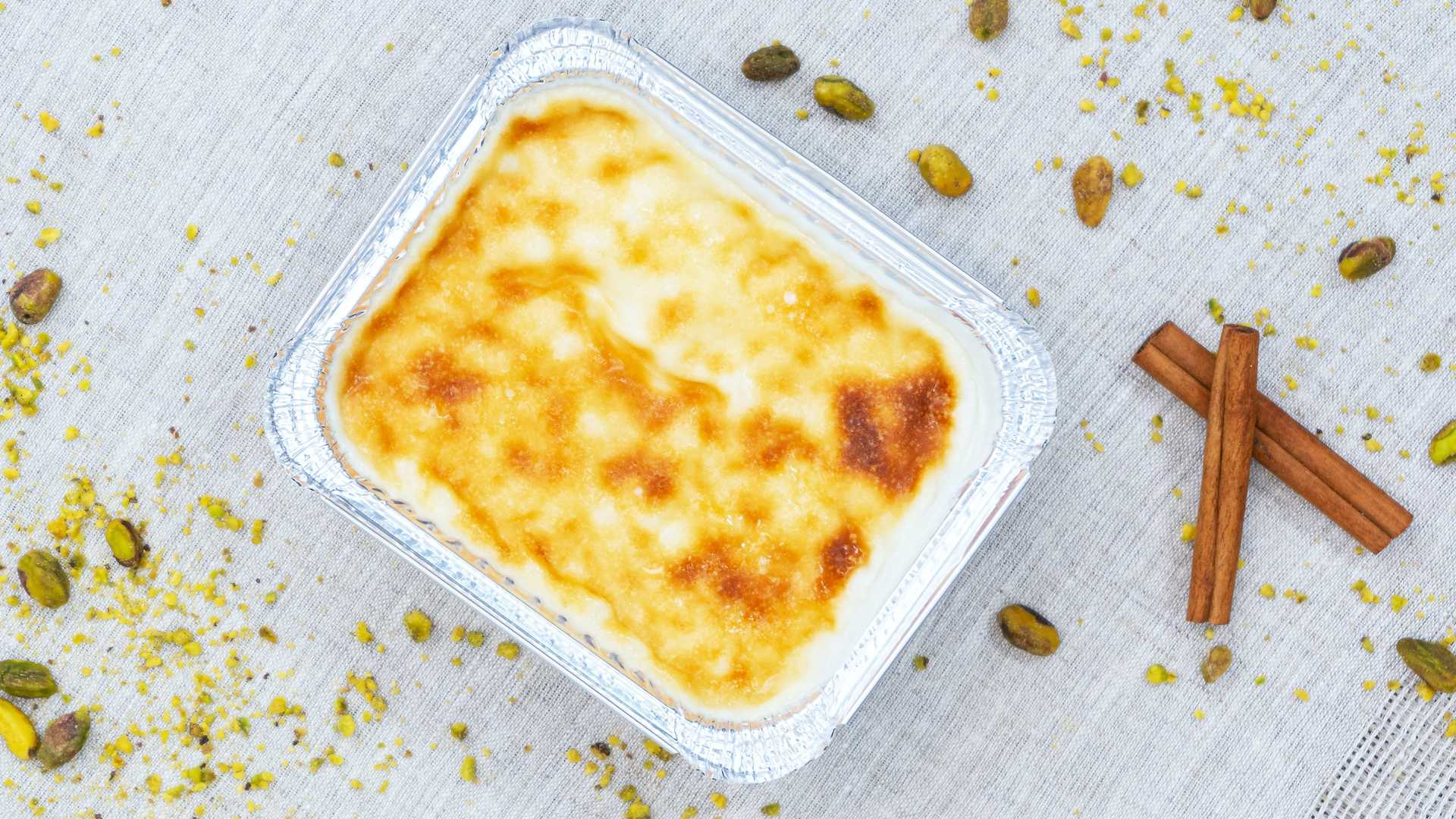 Rice Pudding (Sutlac) - ISTANBUL GRILL CALIFORNIA
